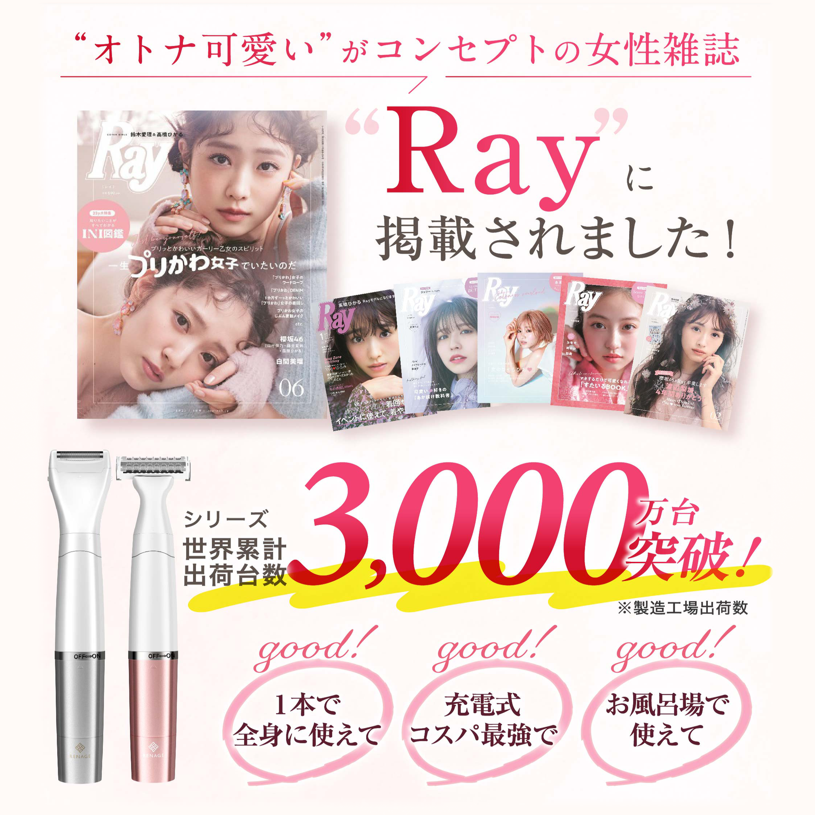RENAGEについて – RENAGEオンラインストア